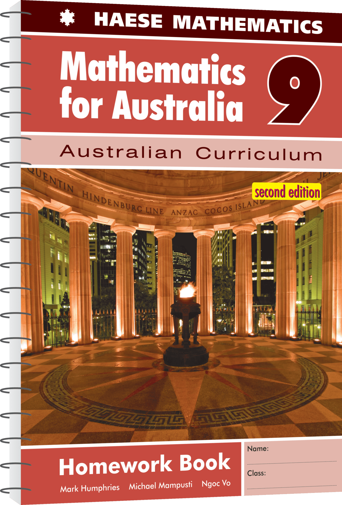 Mathematics for Australia 9 (2nd Edition) Homework Book – Haese Mathematics
