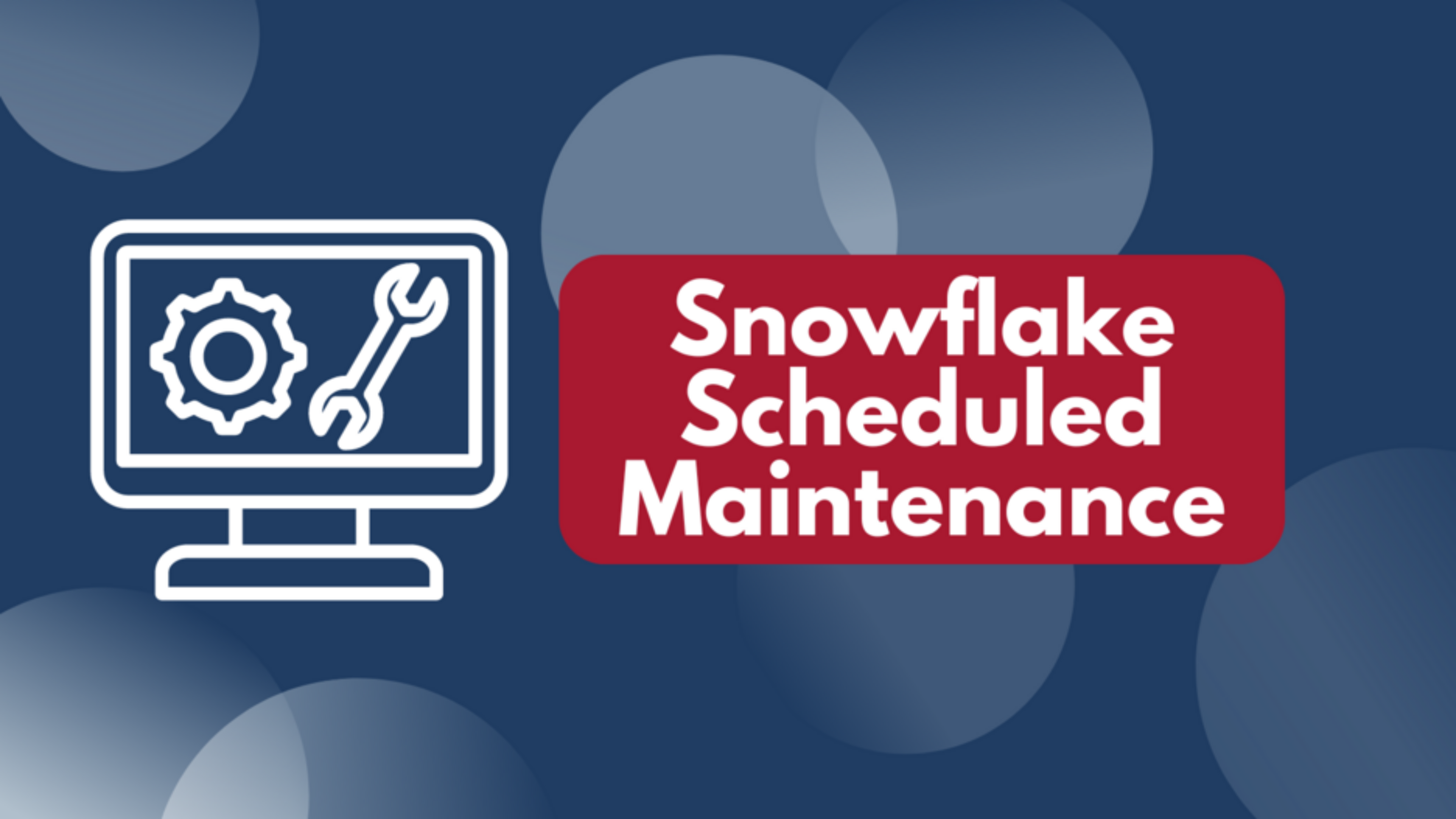 Scheduled Snowflake Maintenance – Haese Mathematics