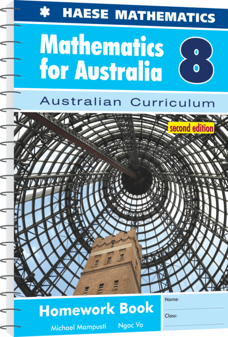 Mathematics for Australia 8 (2nd Edition) Homework Book – Haese Mathematics
